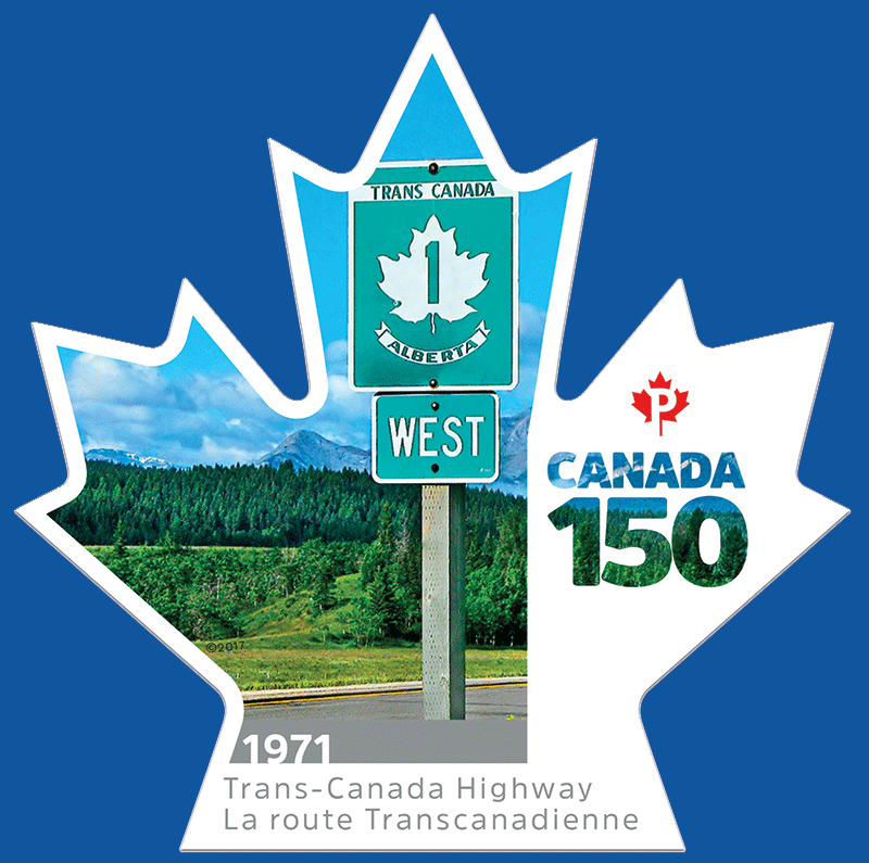 Canada 150: Trans-Canada Highway | virtualstampclub.com