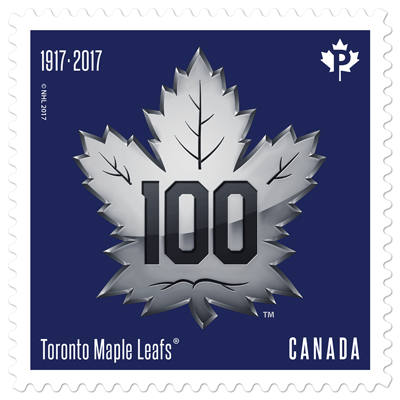 Toronto Maple Leafs Centennial (Canada 2017) | virtualstampclub.com
