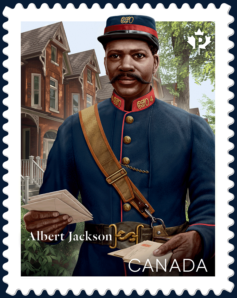 First Black Mailman (Canada 2019) | virtualstampclub.com