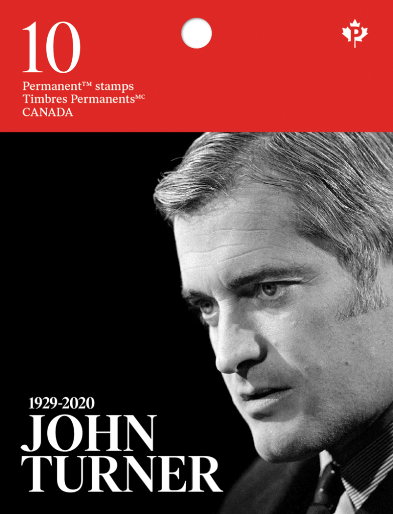 Prime Minister John Turner (Canada 2021) | virtualstampclub.com