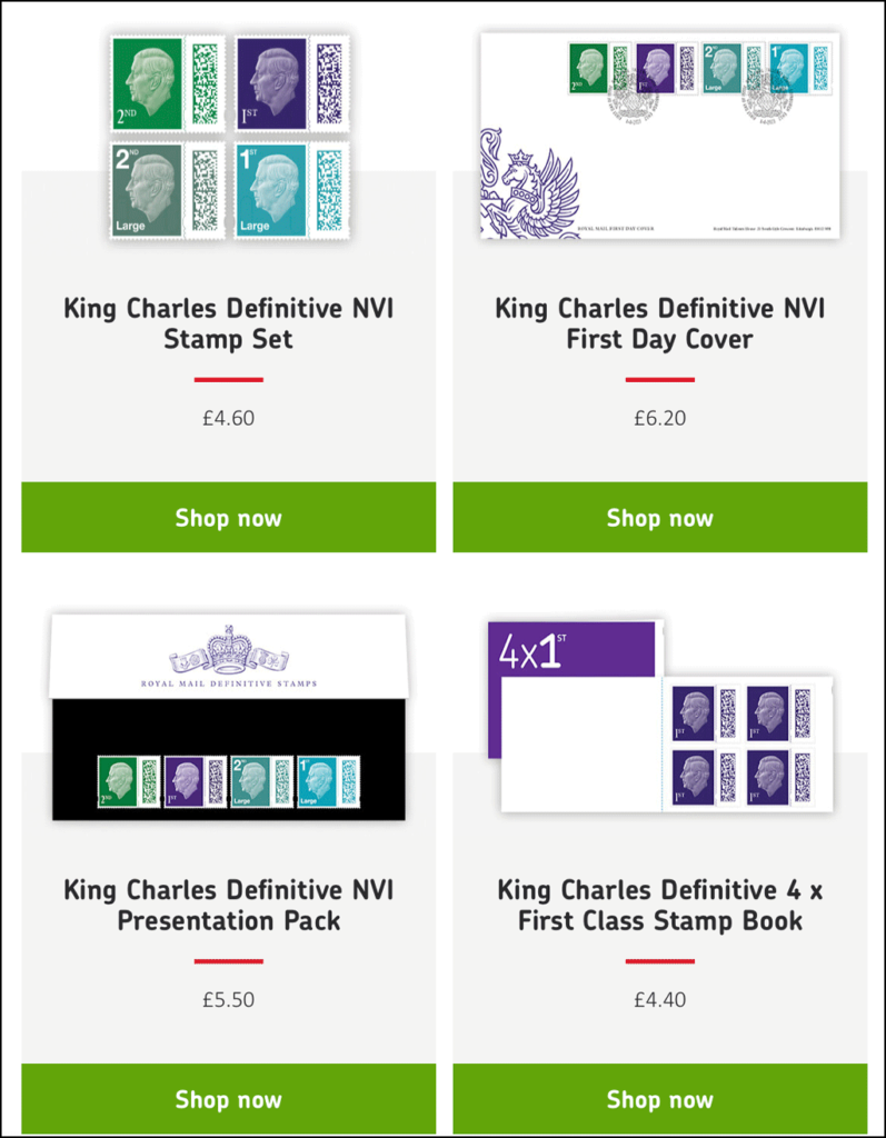 King Charles Iii Definitives Uk 2023
