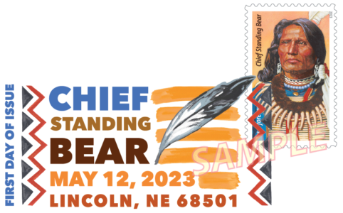 Chief Standing Bear (US 2023) | virtualstampclub.com