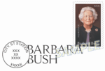 Barbara Bush (US 2025) | virtualstampclub.com